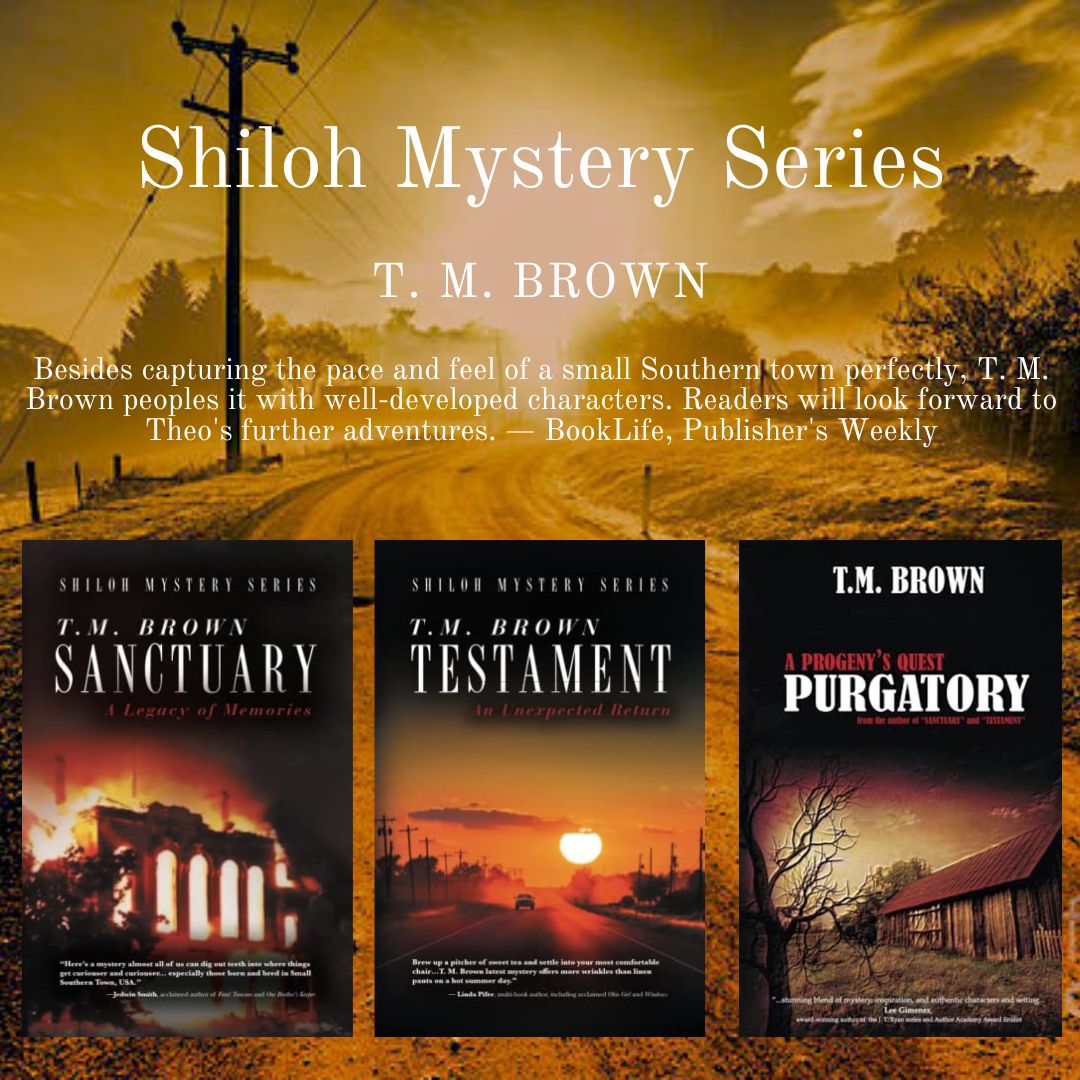 Media & Press - Shiloh Mystery Novels – T. M. Brown, Southern Author